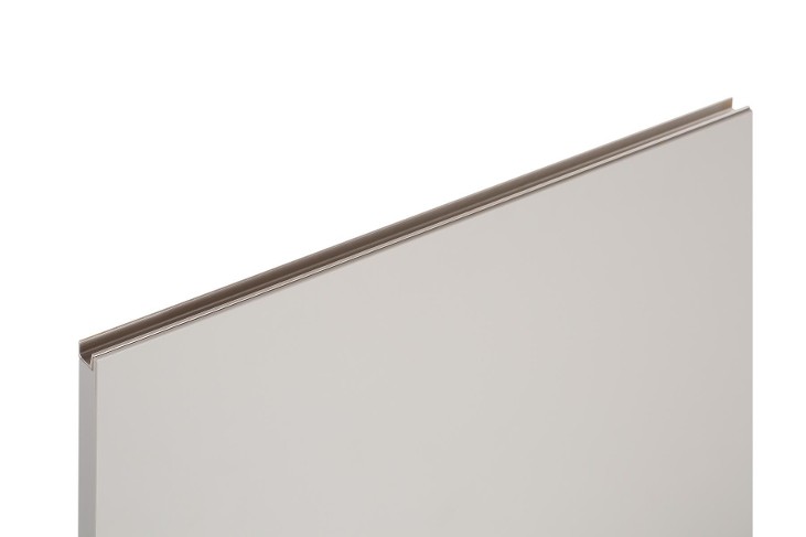 Semi-hidden handle in aluminum JEY2 0163 | Viefe