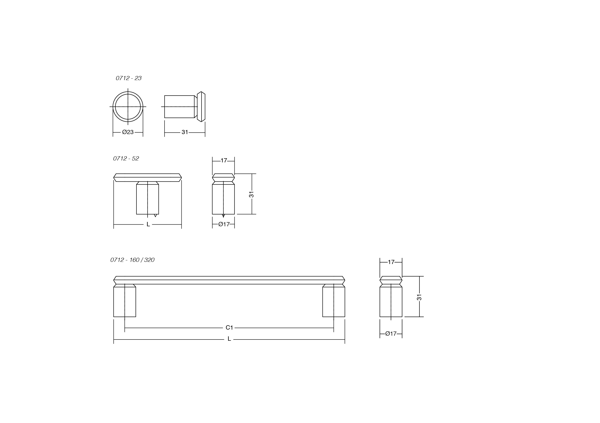 Handle FASE 0712 | Viefe