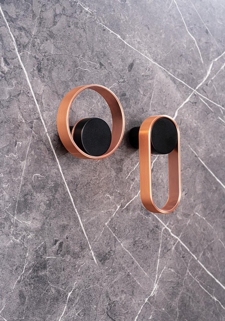 Zamak wall hook ORBIT 7007 | Viefe