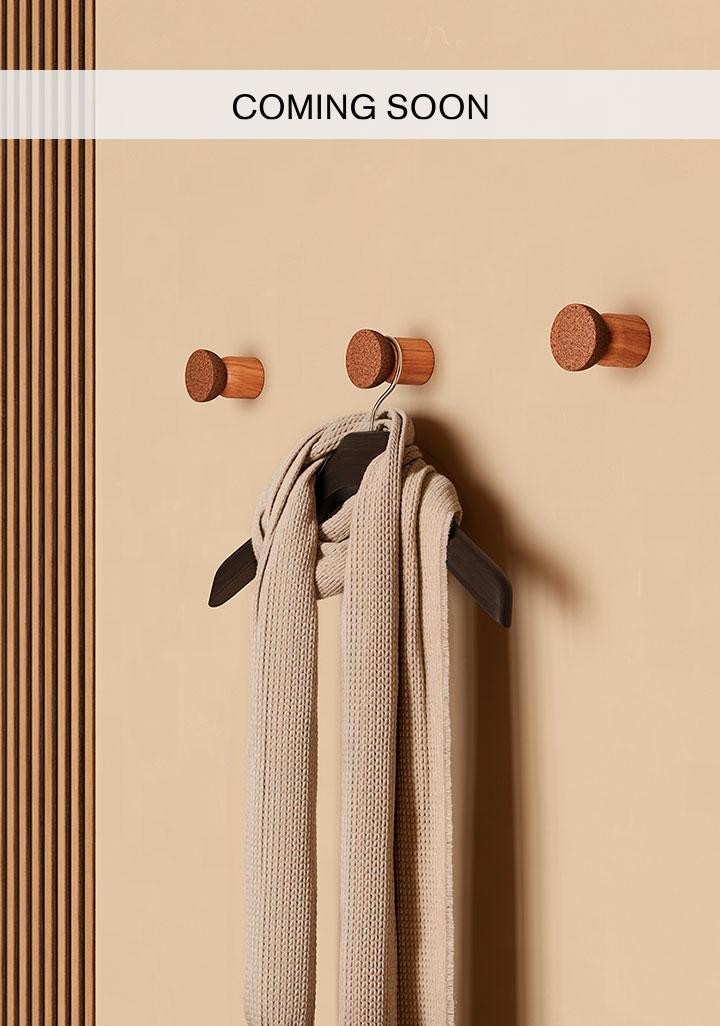 Wooden wall hook PIECE 7042 | Viefe