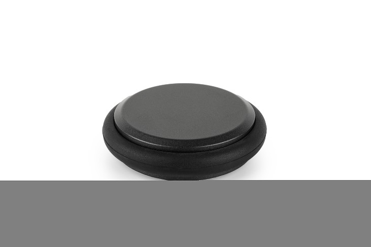 Aluminium door stopper LOW 8007 | Viefe