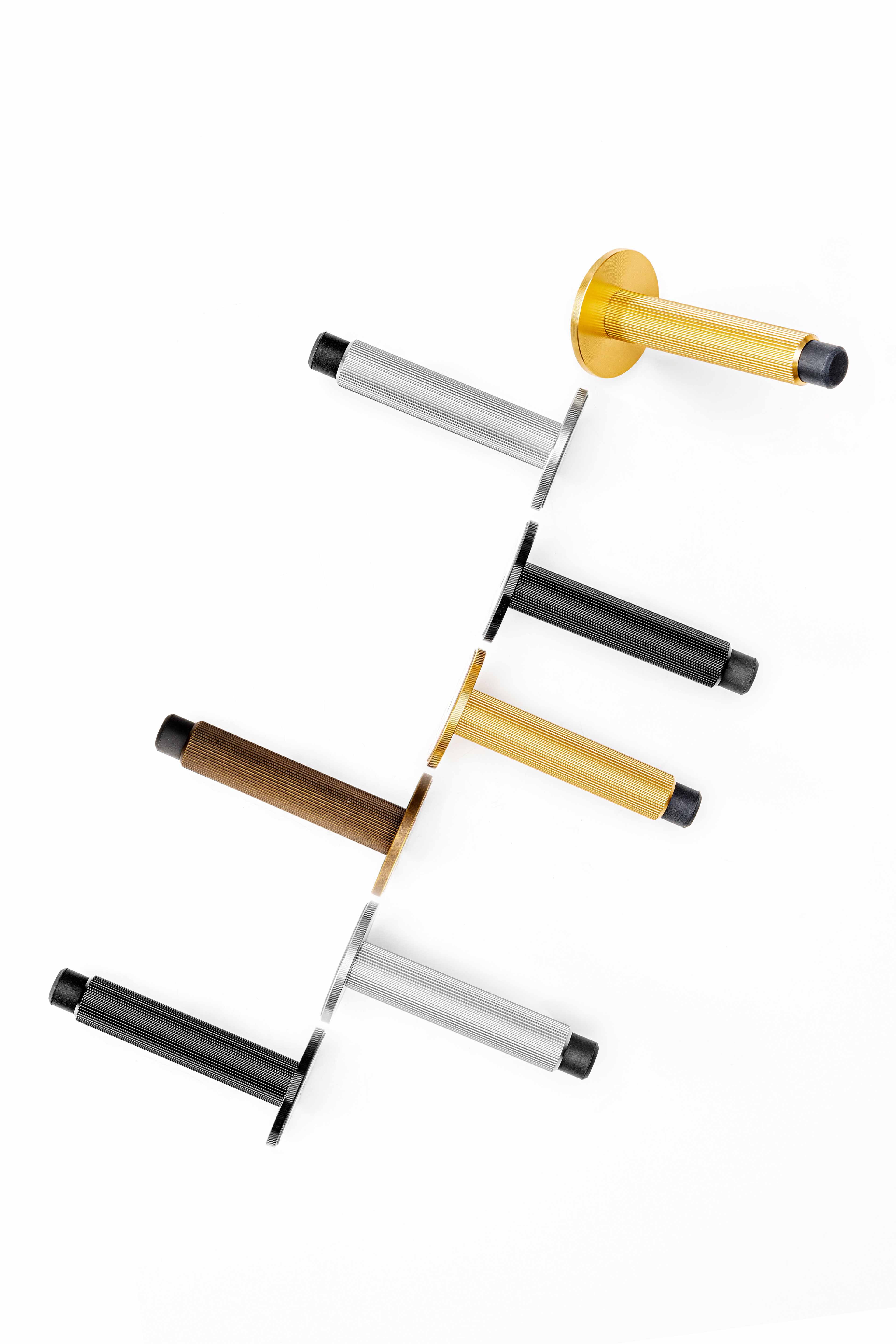 Aluminium door stopper ARPA WALL 8013 | Viefe