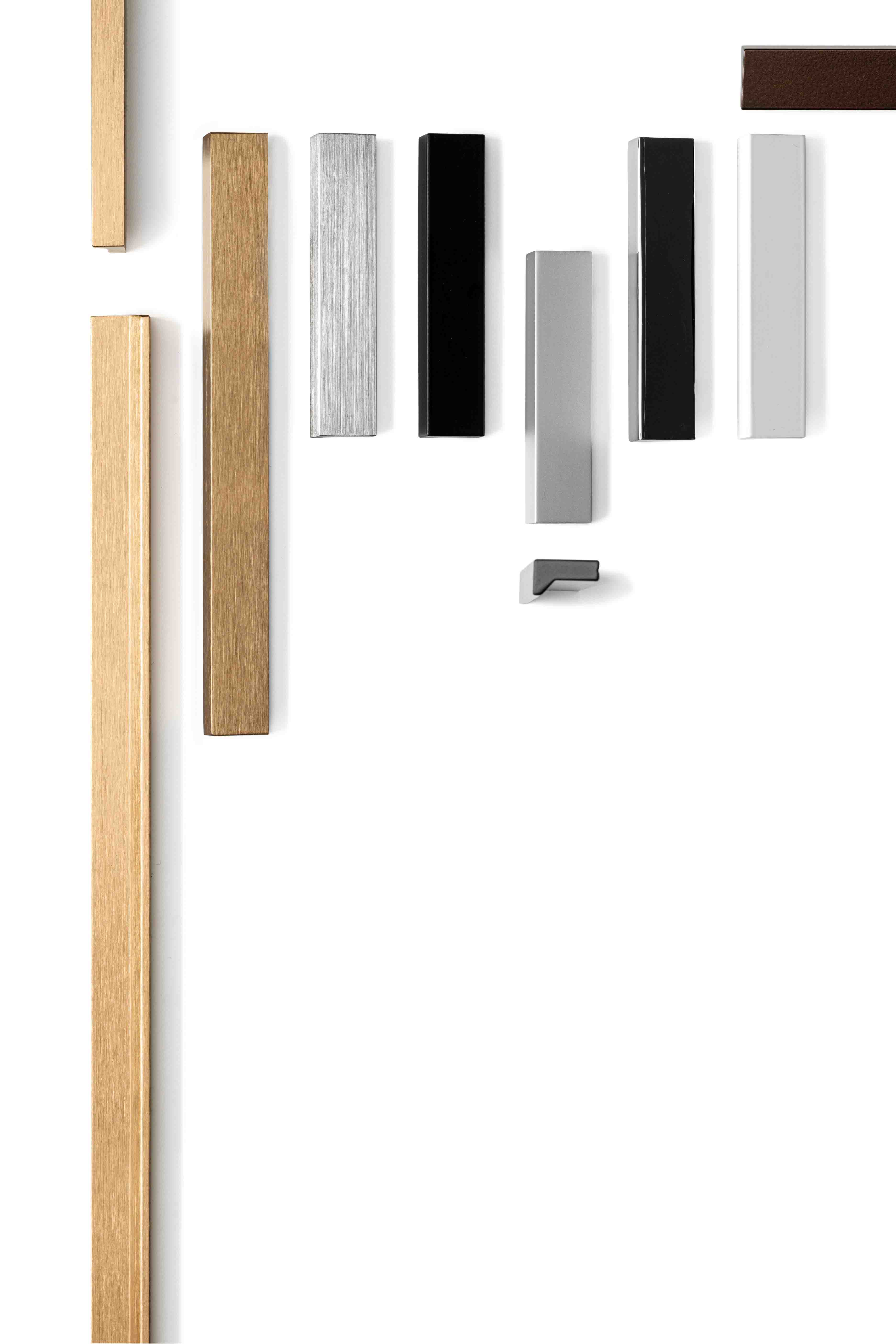 Aluminum handle ANGLE 0077 | Viefe