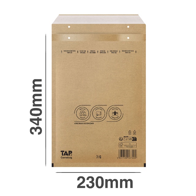 Sobre acolchado TAP nº7/G Marrón