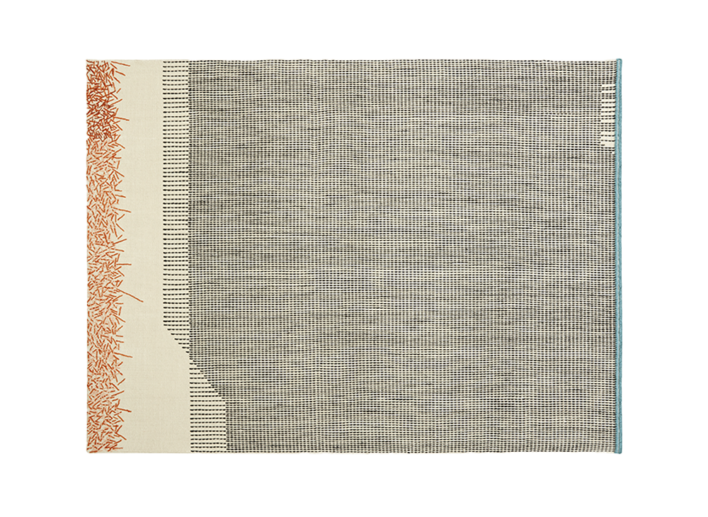 GAN | Backstitch Collection: Calm Brick Rug