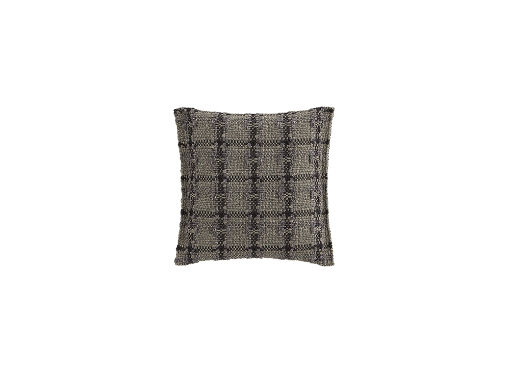 GAN | Garden Layers: Checks Green Outdoor Cushion