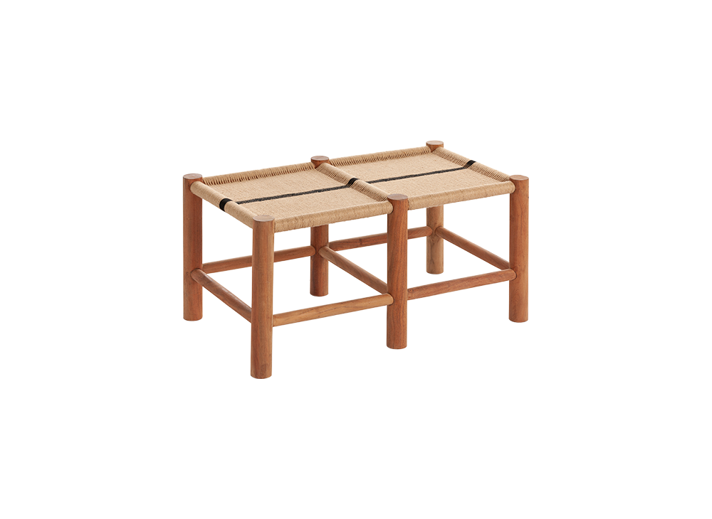 GAN | Roots Collection: Double jute stool