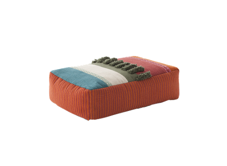 GAN | Colección Glaoui: Puf Alexandra de colores