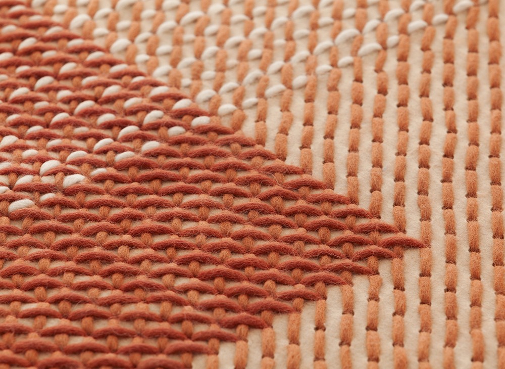 GAN | Canevas Geo Collection: Coral rug