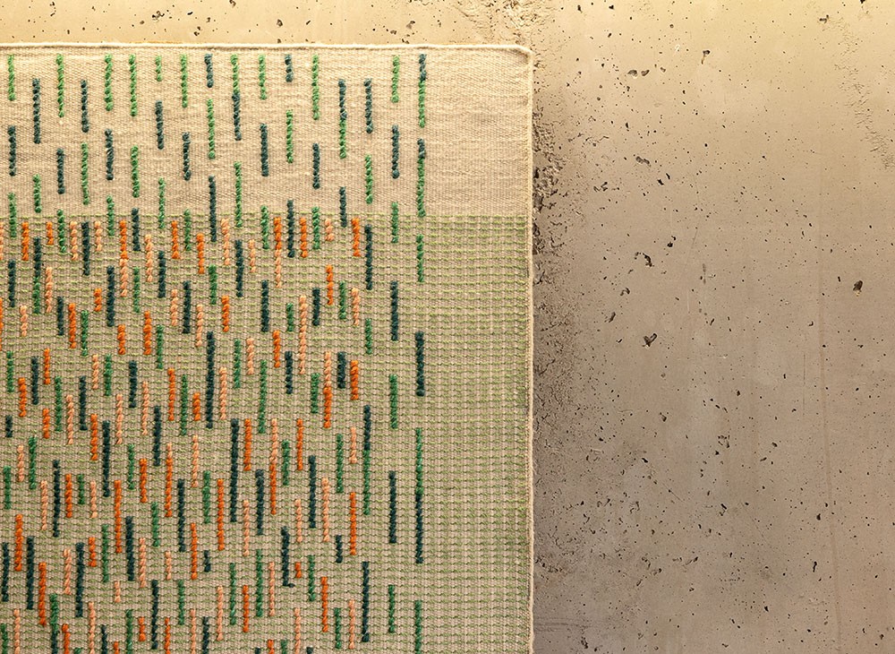GAN | Backstitch Collection: Busy Green Rug