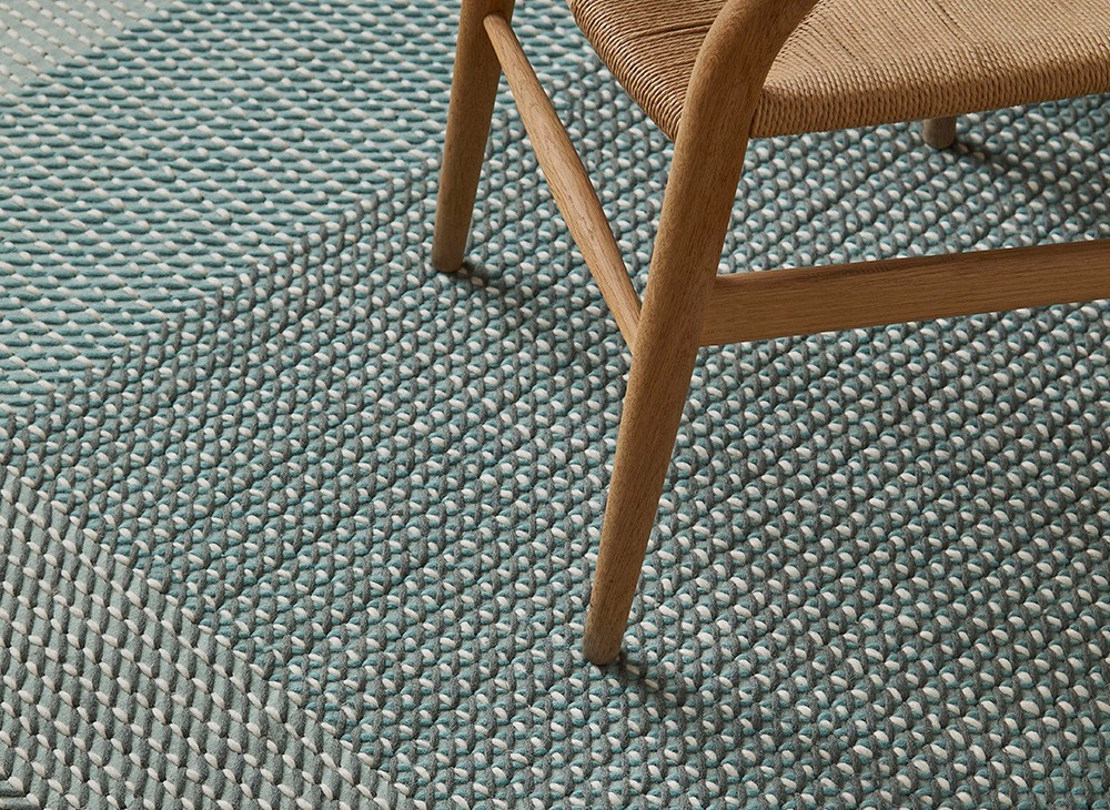 GAN | Canevas Geo Collection: Green Rug