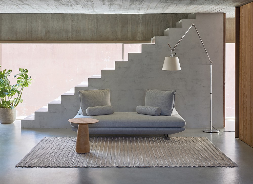 GAN | Goz Ame Beige Rug, designed by Kengo Kuma