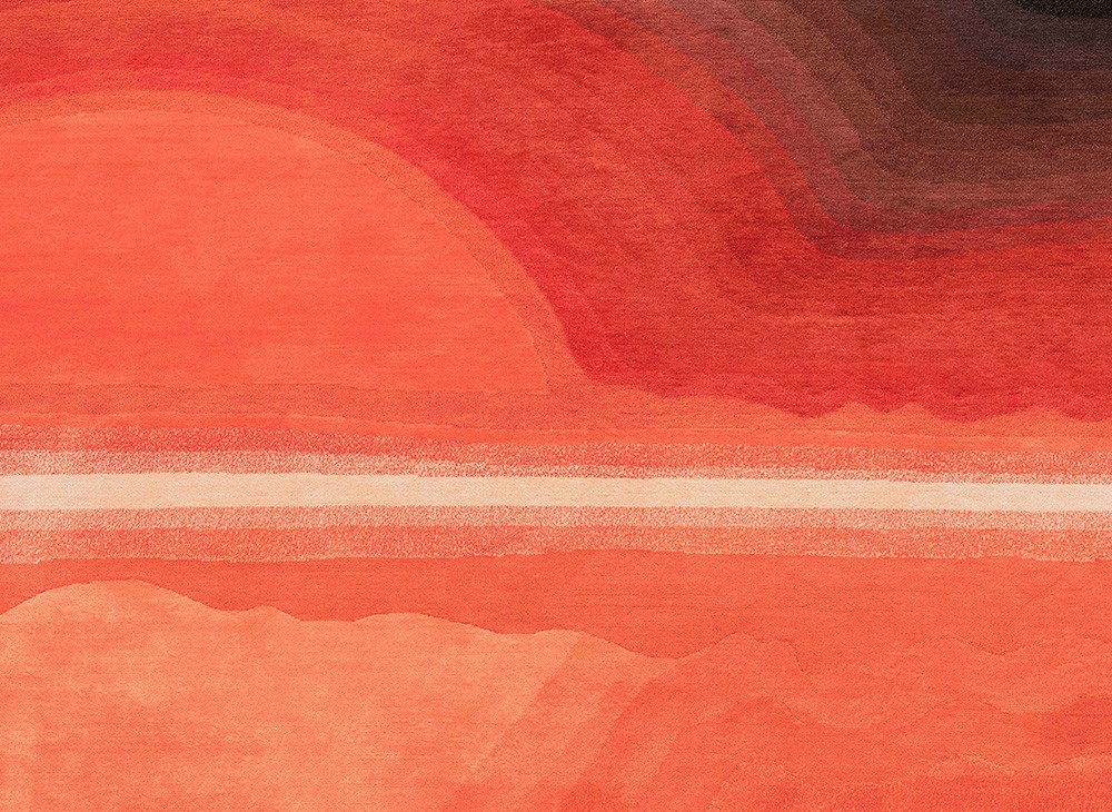 GAN | Sunset rug, design by Alejandra Gandía-Blasco
