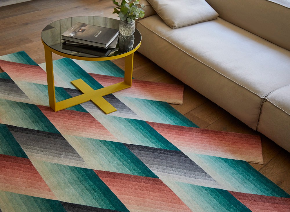 GAN | Orange rug from the Mirage collection