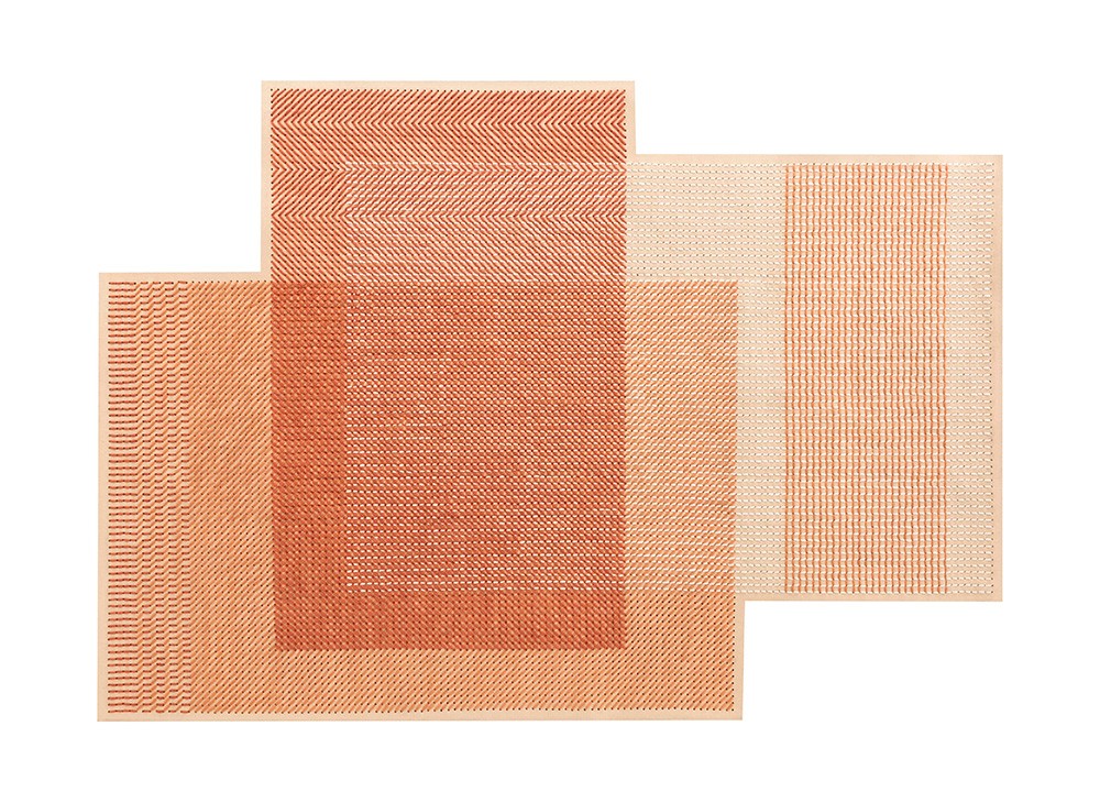 GAN | Canevas Geo Collection: Coral rug