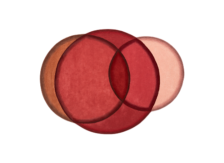 GAN | Alfombra Hand Tufted: Colección Crystal modelo Red