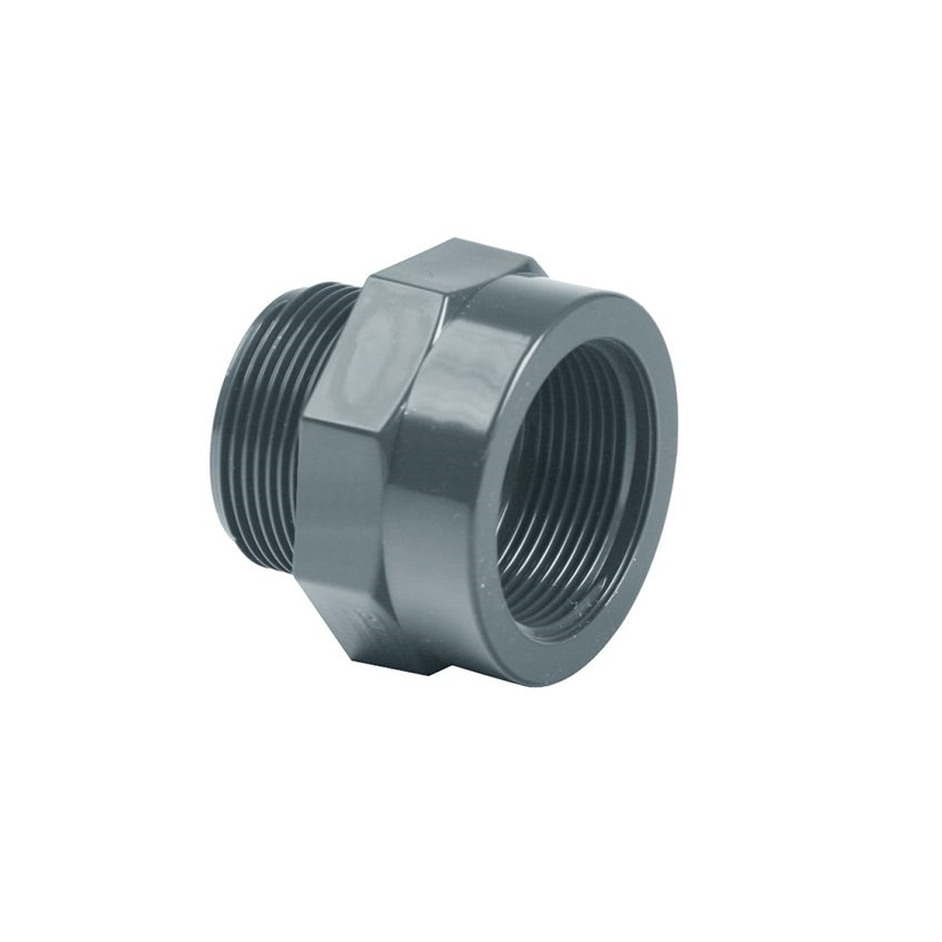 Alargadera reducción M 3/4 "-H 1/2 " pvc presión