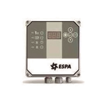 Cuadro eléctrico de protección y maniobra monofásico para 2 bombas en alternancia. Para motores ...