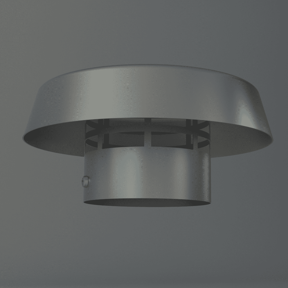 Deflector salida vertical Inox