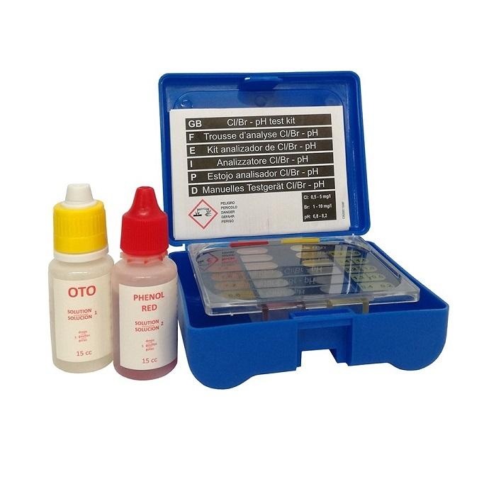 Pooltester Cloro y bromo total y pH