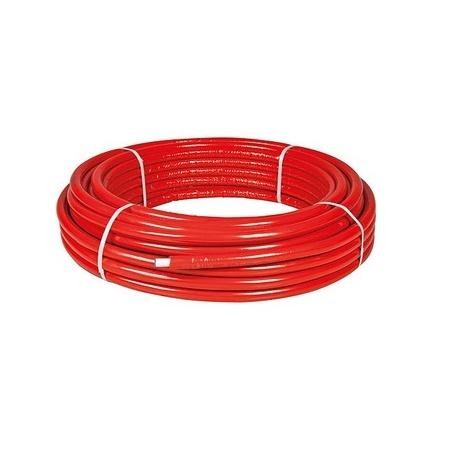 Metros rollo tubo multicapa Rojo aislado (6mm) 20 x 2,0 (100mts) PEx/AL/PEx