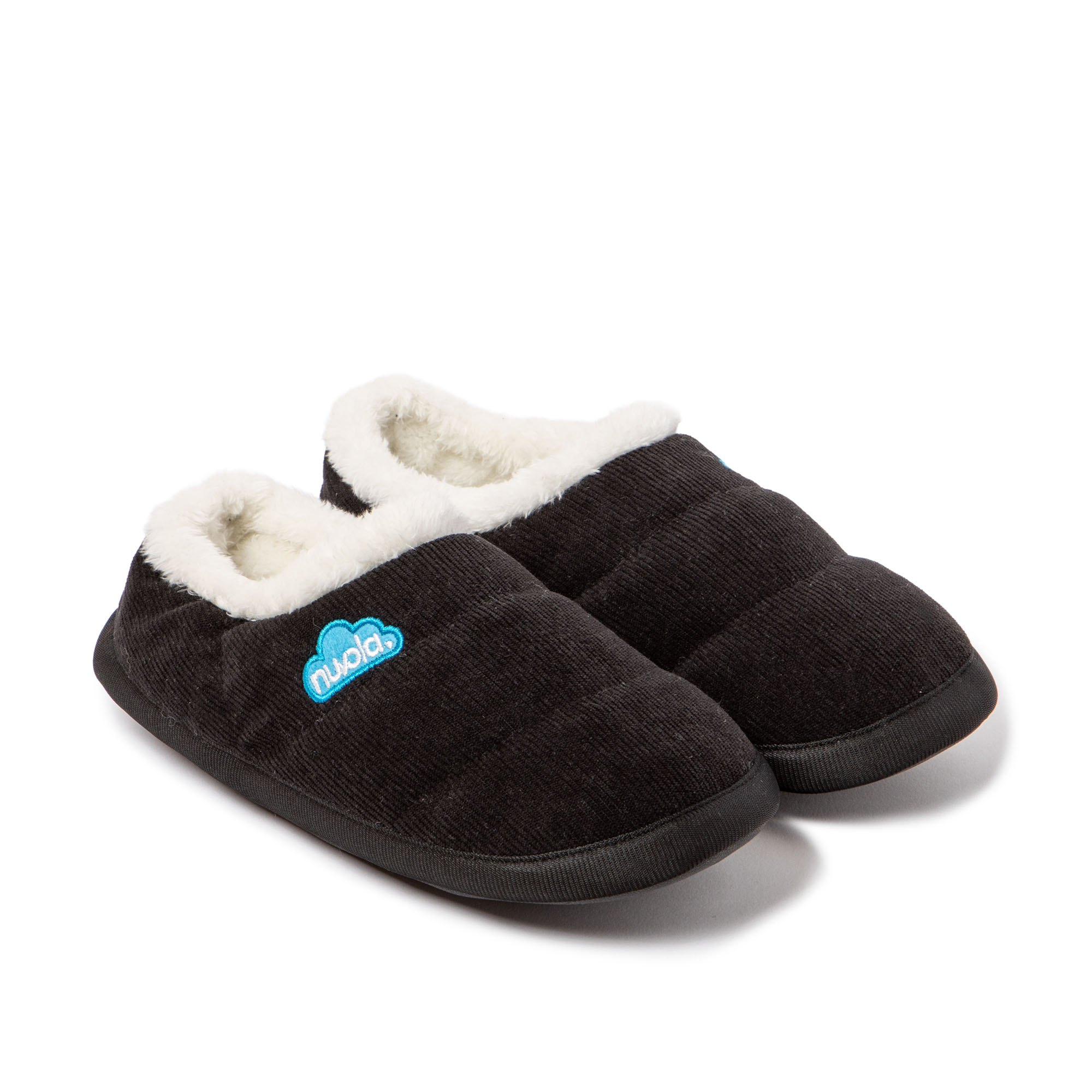 Pantuflas unisex Clásica Cordy en color black