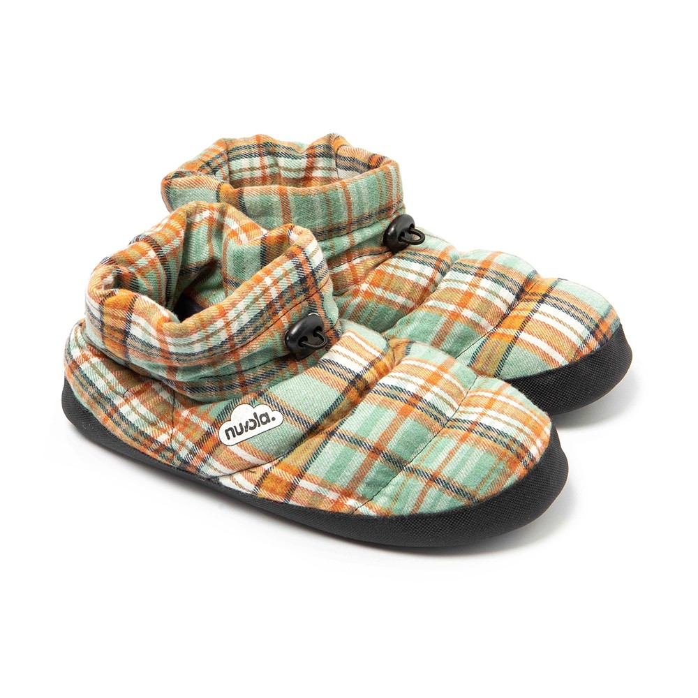 Bota Scotland color verde naranja, para mujer | Nuvola