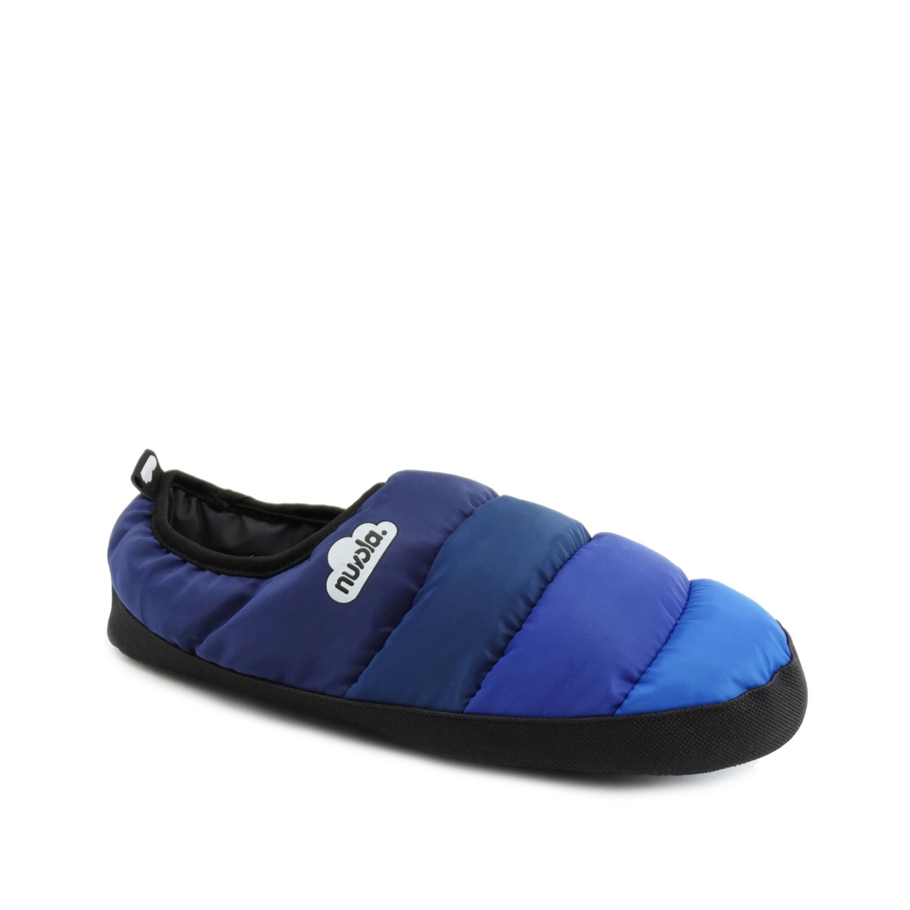 Pantuflas unisex Clásica Colors en azul, suela de goma | Nuvola