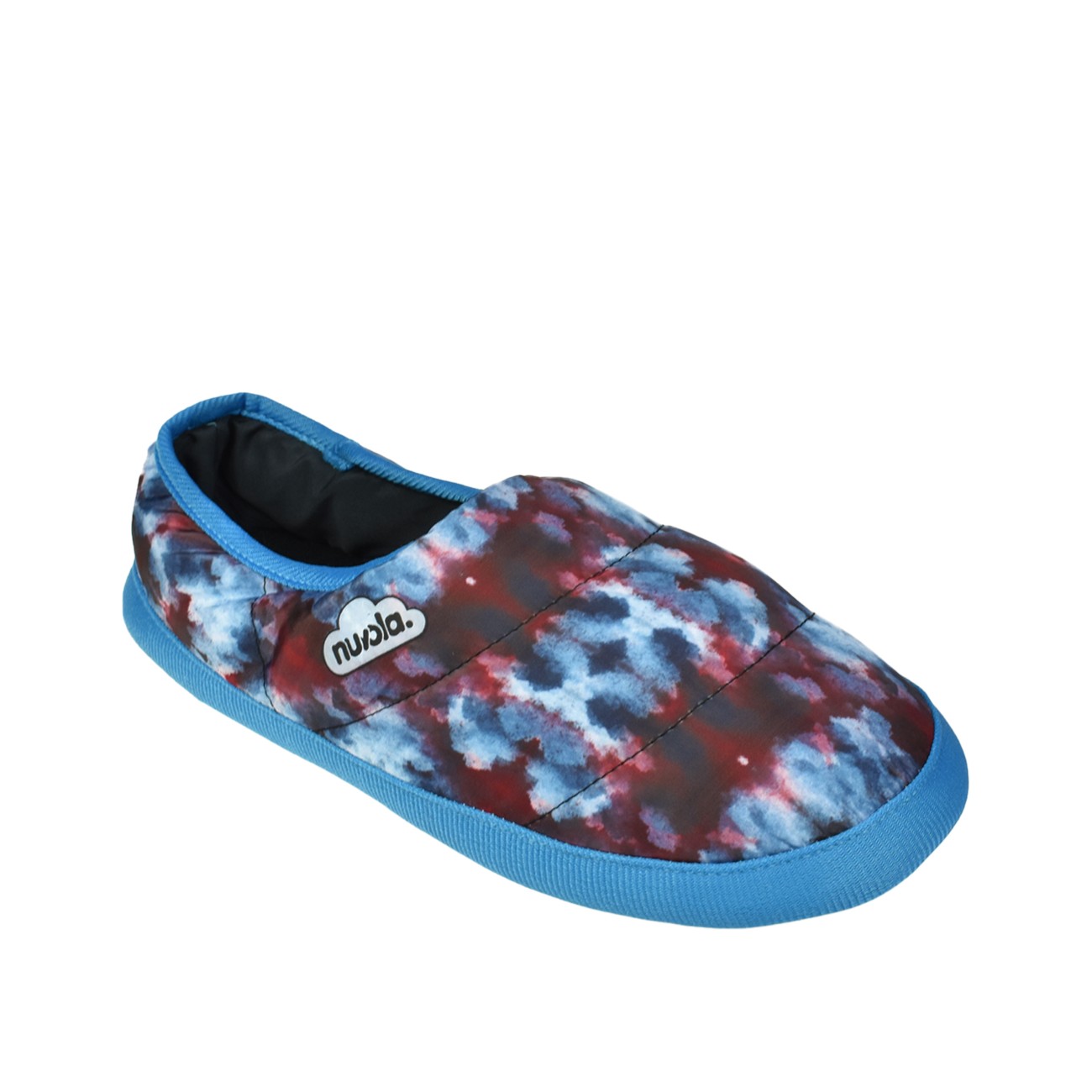 Pantuflas unisex Nebbia en color azul con estampado | Nuvola