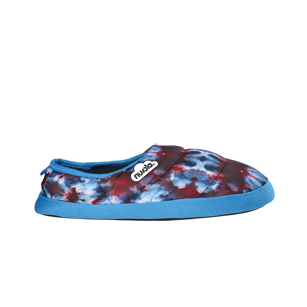 Pantuflas unisex Nebbia en color azul con estampado | Nuvola