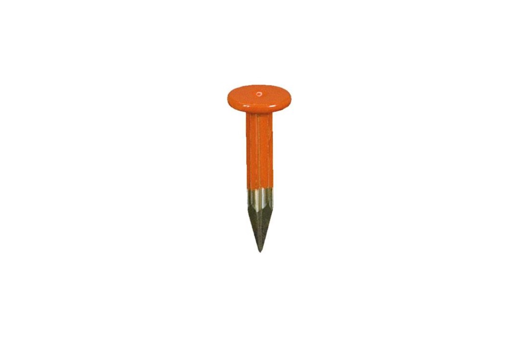 Clavo estriado de 30mm Naranja