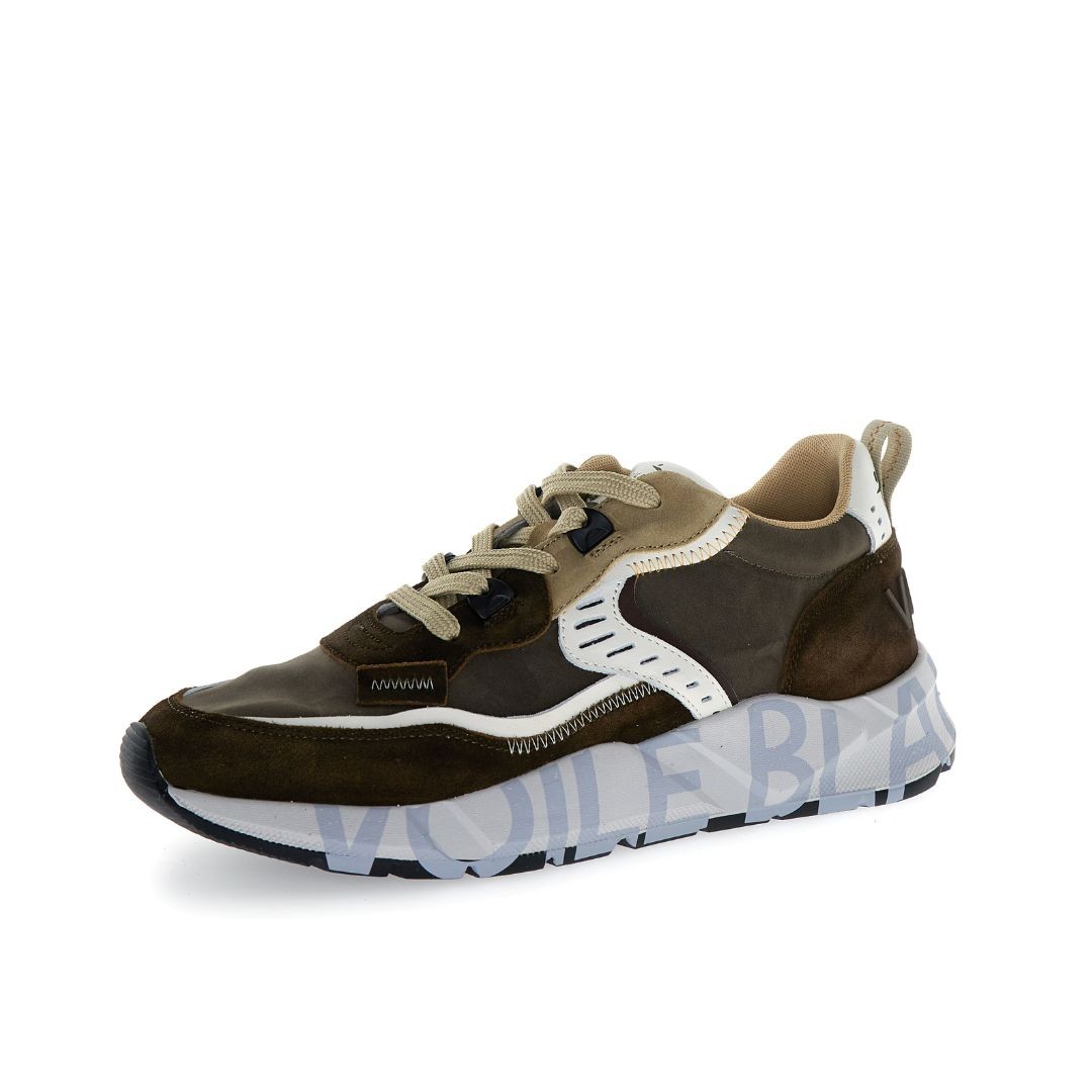 Voile Blanche Club 01 Men's Sneaker in Brown | Tascón Barcelona
