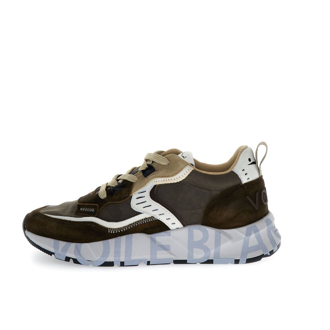 Voile Blanche Club 01 Men's Sneaker in Brown | Tascón Barcelona