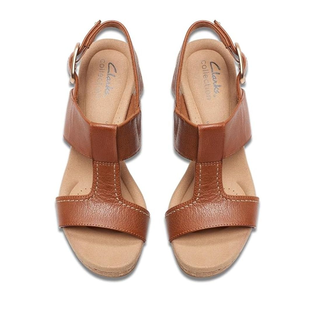 Clarks Giselle Style Brown Sandal | Tascón Barcelona