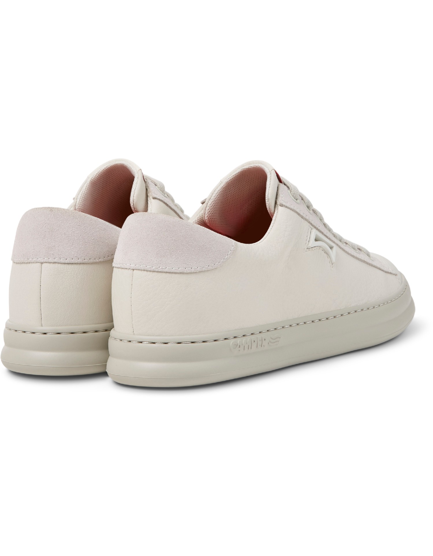 Sneakers Camper Runner de piel y nobuk blancas para mujer | Tascón ...