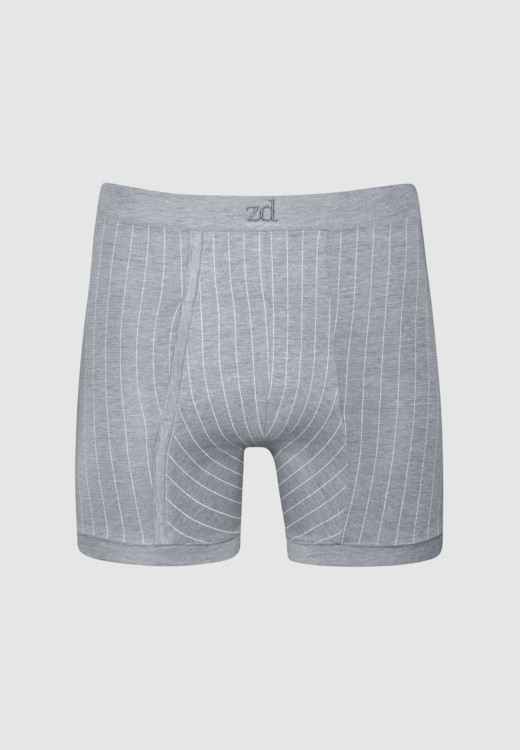 Helios pinstriped Fly-Front Boxer | Cotton Boxers | ZD