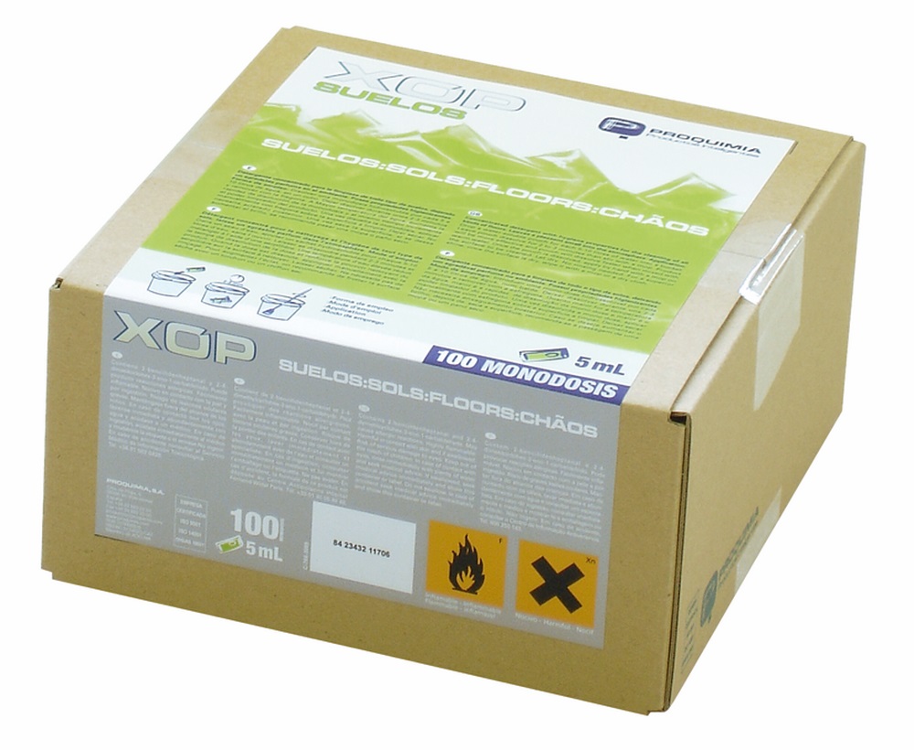 Xop Green sòls 4ml 100 monodosi - Drap de neteja