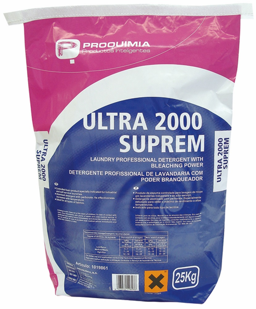 Ultra 2000 Suprem 10kg Detergente atomizado con blanqueante ...