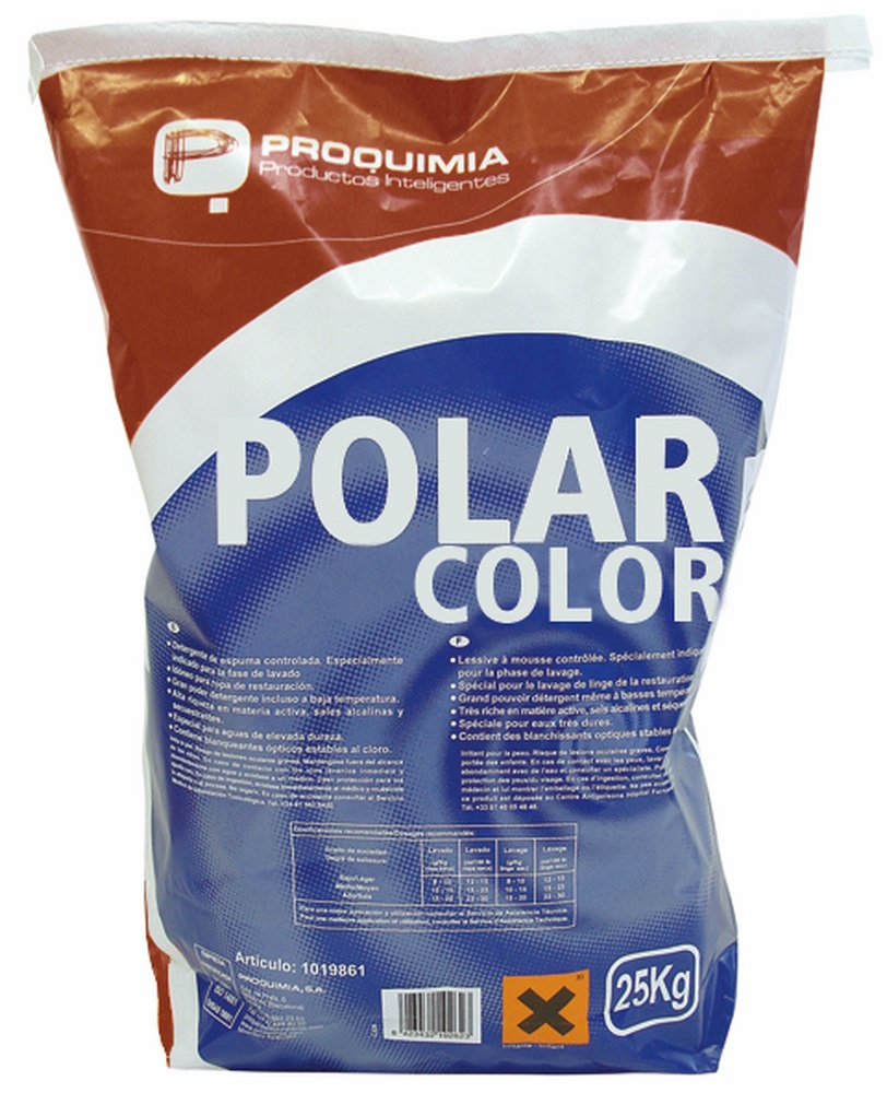 Detergente sólido Polar Color 25kg - Suministros Industriales Servitrapo