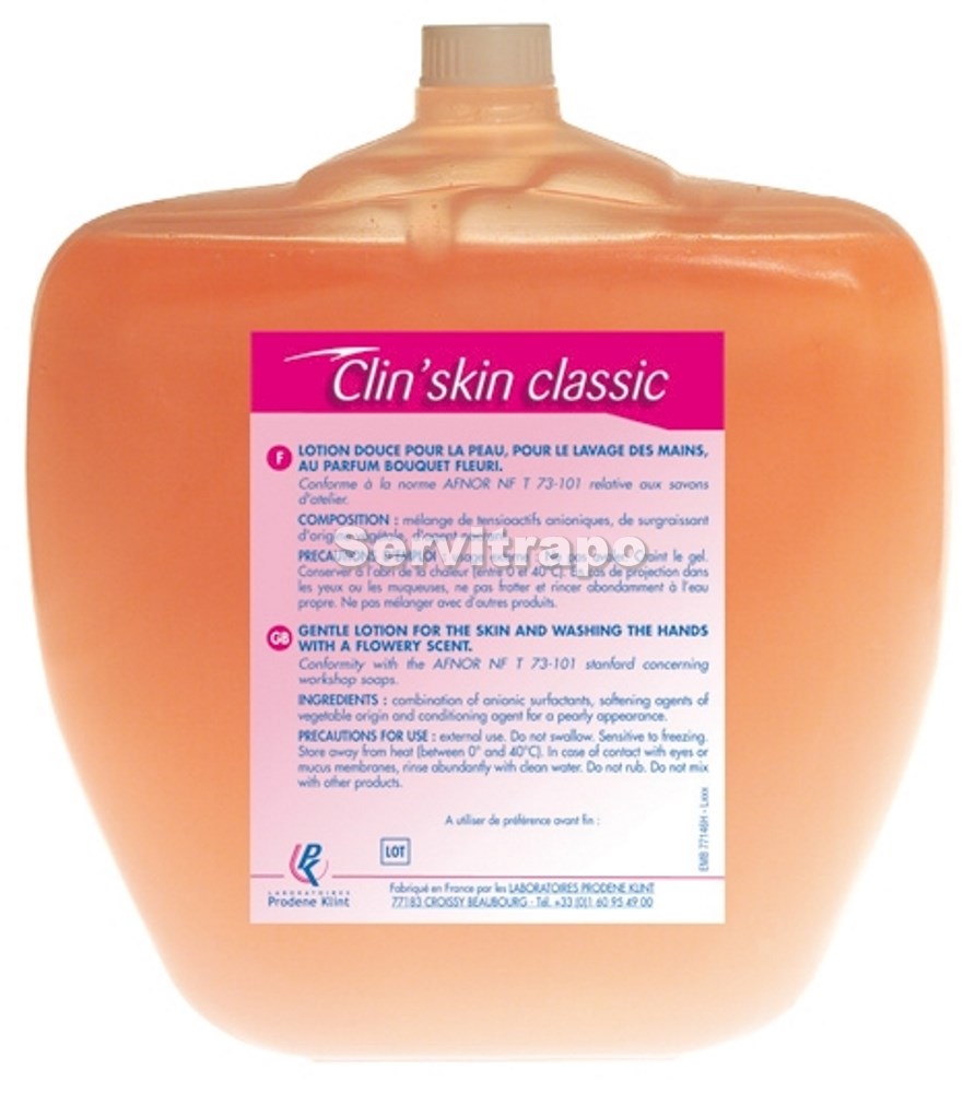 Clin'skin classic 1000ml - Suministros Industriales Servitrapo