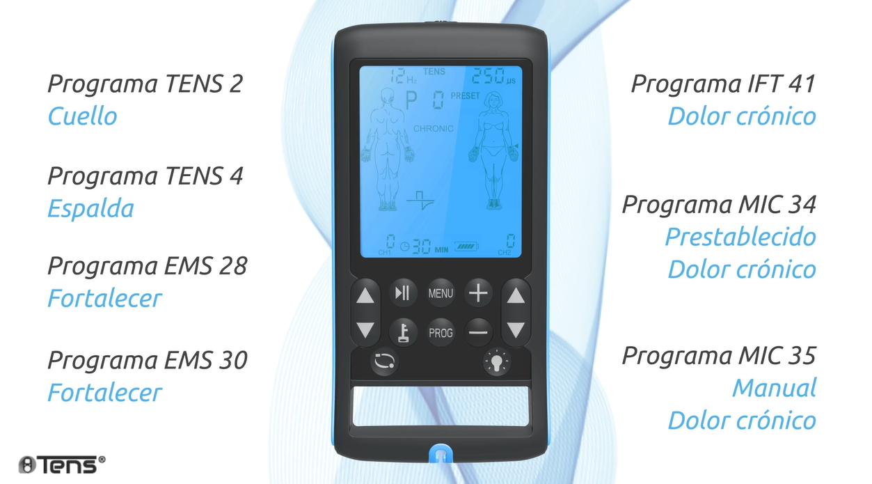 tens, flex, electroestimulación, dolor, trombosis