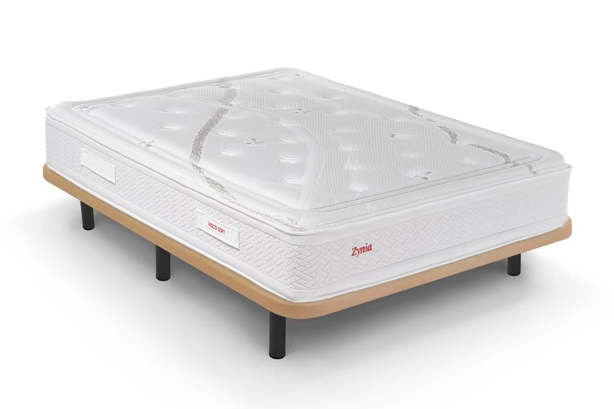 Pack base y colchón viscoelástico Zynia Visco Soft