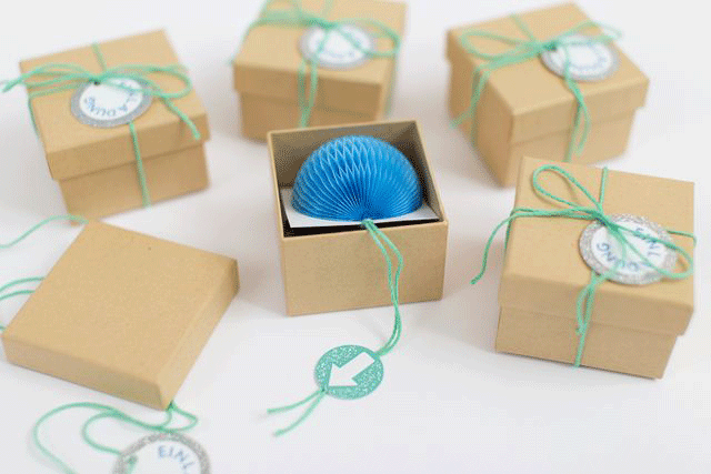 Ideas de cajas para invitaciones